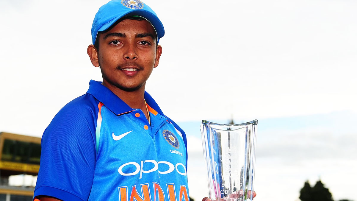 Happy Birthday Prithvi Shaw Father Had Sold His Shop To Make Sons ...